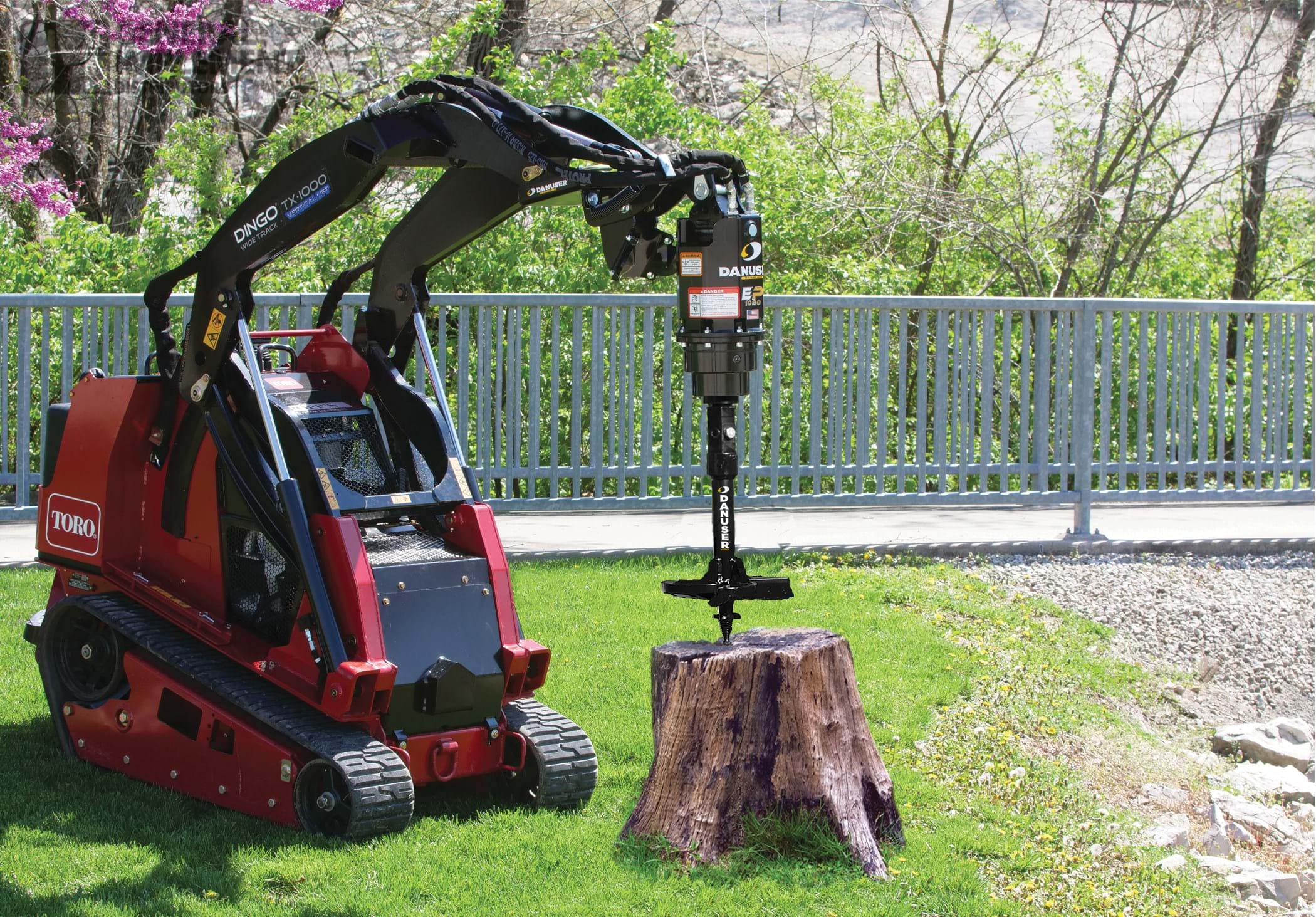 Danuser STUMP AUGERS | Land Management | General Implement Distributors